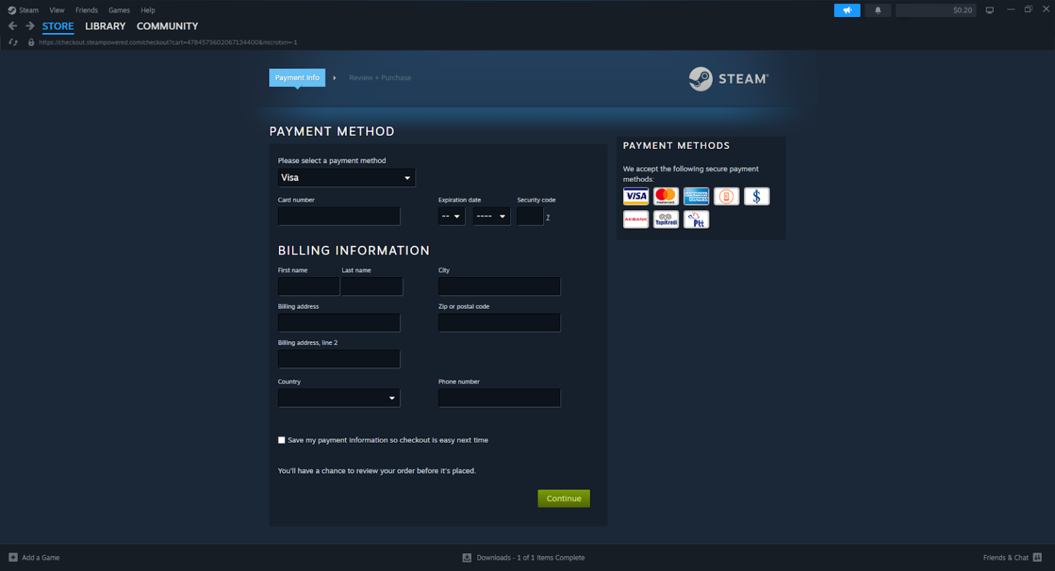 How to Use a Visa Gift Card on Steam (Step-by-Step Guide) - TakeOwn