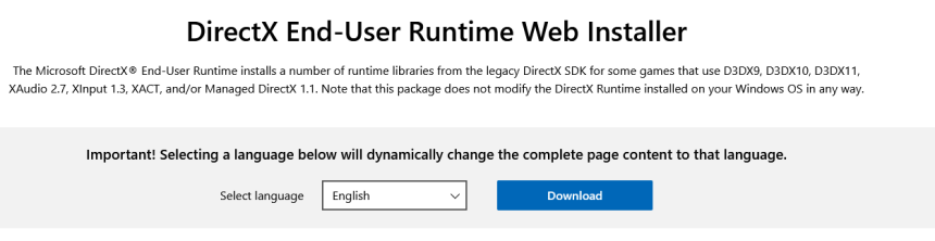 How to Install DirectX and Enable DirectPlay? - TakeOwn